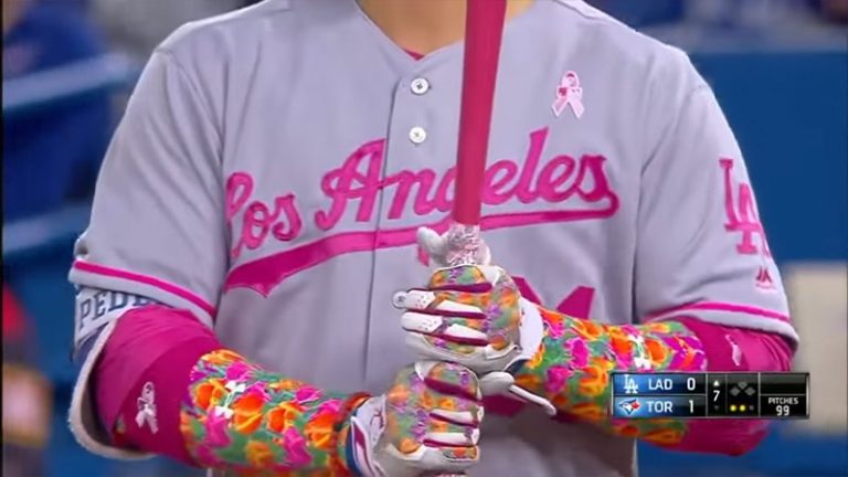 Why Are Baseball Players Wearing Pink? - Metro League
