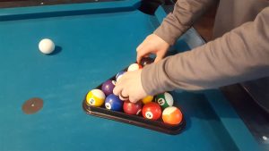 Where To Put Triangle On Pool Table - Metro League