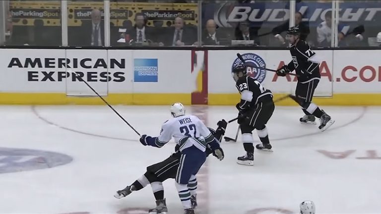 What Is A Slew Foot In Hockey ? - Metro League