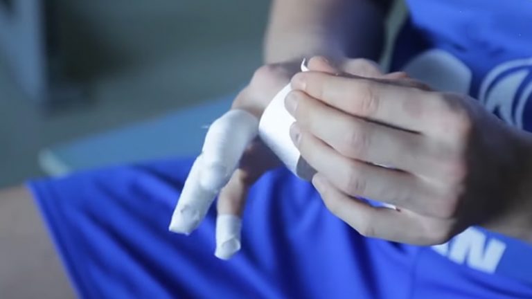 How To Tape A Jammed Finger For Basketball? [Quick and Effective ...