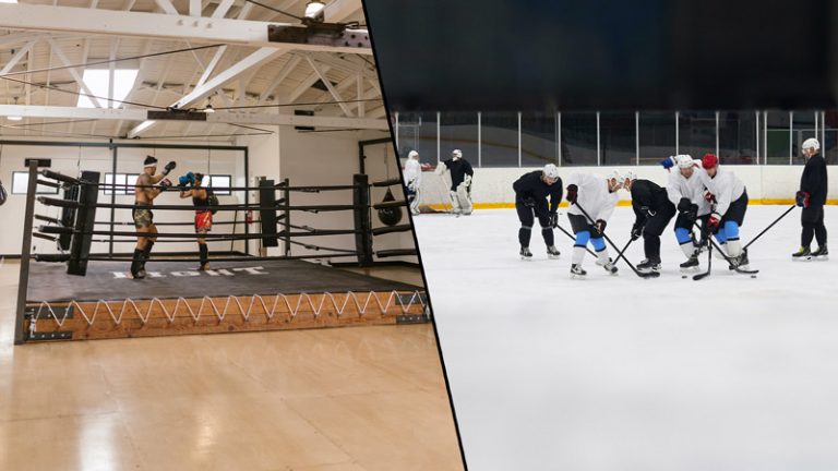 Why Boxing Ring And Skating Rink - Metro League