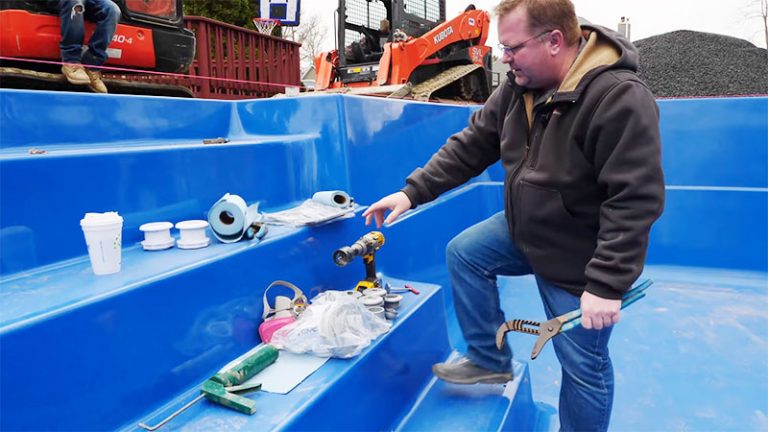 Do It Yourself Inground Fiberglass Swimming Pool Kits - Metro League