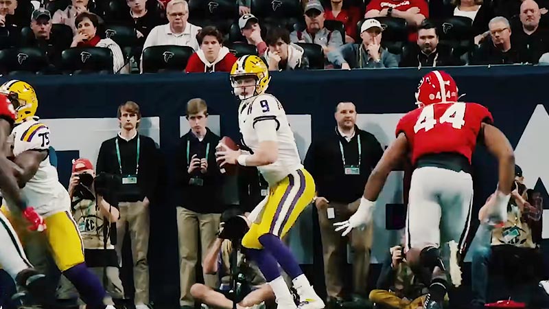How Fast Can Joe Burrow Run? - Metro League