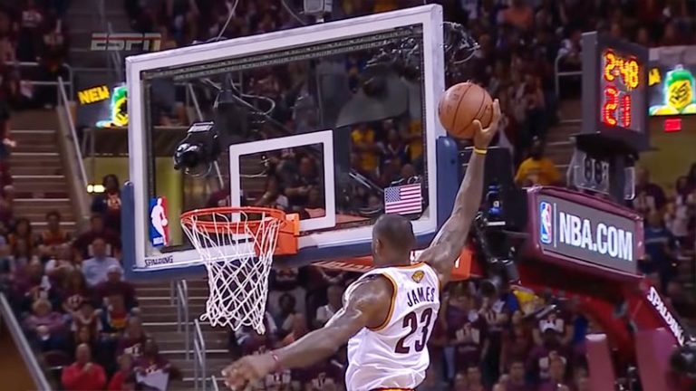 How High Can Lebron Jump? - Metro League
