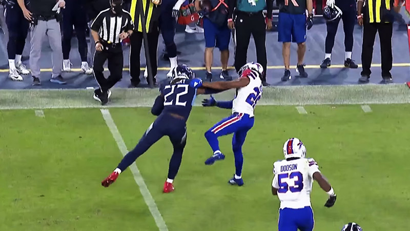 can you stiff arm in football? - Metro League