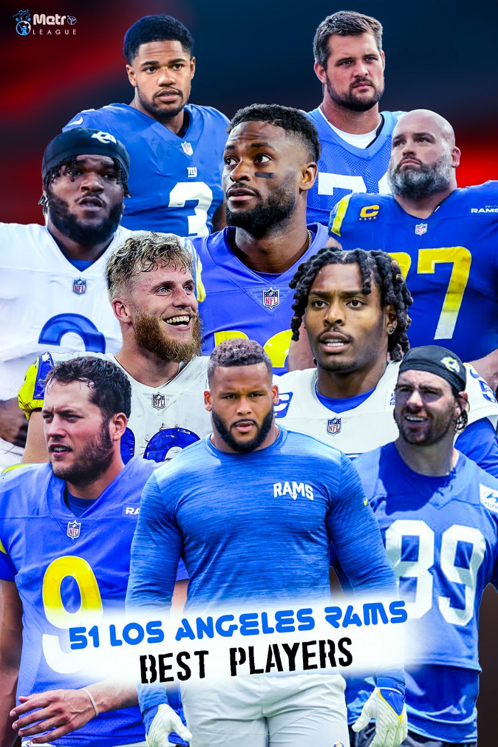 51 Los Angeles Rams Best Players of All Time - Metro League