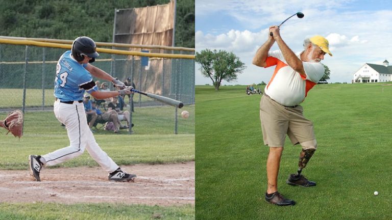 Baseball Swing vs. Golf Swing: Exploring the Mechanics and Differences ...