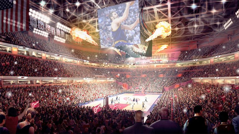 The Largest NBA Arenas - Metro League