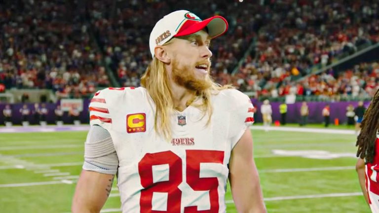 What Cleats Does George Kittle Wear? George Kittle Jordan cleats ...