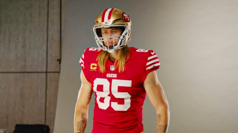 What Cleats Does George Kittle Wear? George Kittle Jordan cleats ...